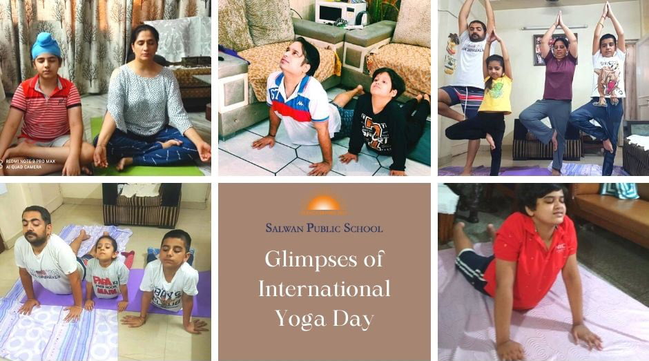 Yoga Week Celebrations - June 2021 - Salwan Public School