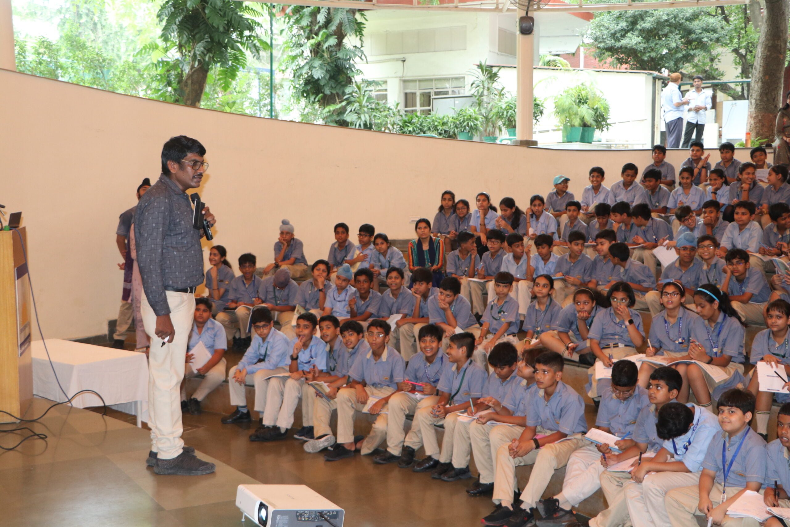 Workshop on Vedic Mathematics - Salwan Public School